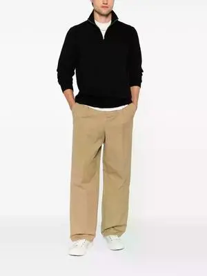 Guest In Residence Quarter-zip Sweater