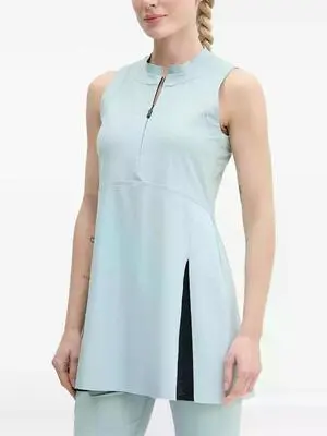 SPORTALM Zip-up Sleeveless Mini Dress