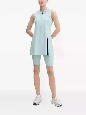 SPORTALM Zip-up Sleeveless Mini Dress