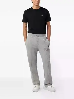 Philipp Plein Logo Tracksuit Trousers - Grey