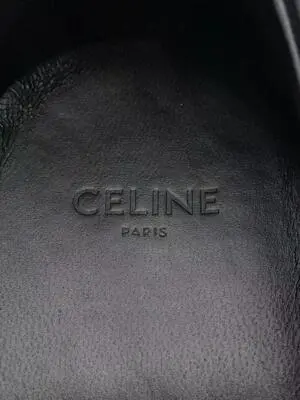 Celine 2010s Margaret Triomphe Loafers - Black