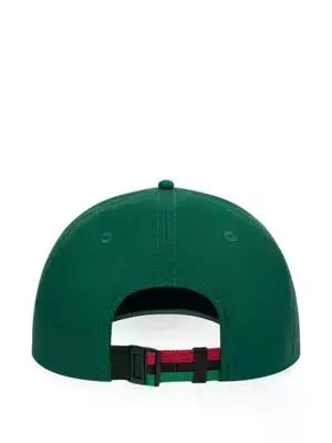 DENIM TEARS Logo-embroidered Hat - Green