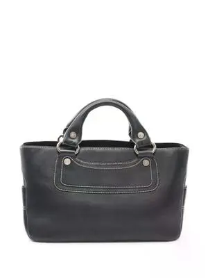 Celine 2000s Boogie Tote Bag - Black