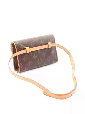 LOUIS VUITTON 2004 Pochette Florentine Monogram Belt Bag