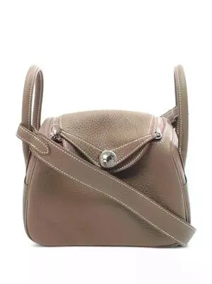 Hermès Mini 2025 Lindy Ii Shoulder Bag - Brown