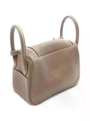 Hermès Mini 2025 Lindy Ii Shoulder Bag - Brown