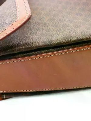 Celine 2000s Macadam Turn-lock Tote Bag