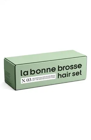 LA BONNE BROSSE N.03 Essential Soft Petite Brush & Mini Comb Set