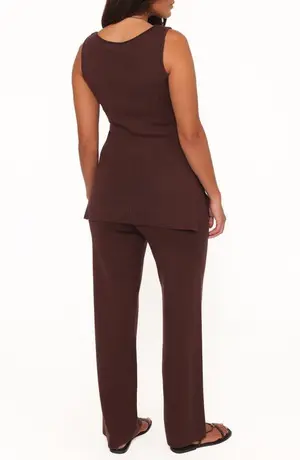 PETAL & PUP Beth 2-piece Knitted Pant Set