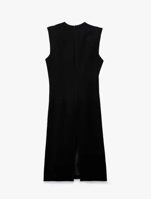 Koton Sleeveless Keyhole Detal Qipao Midi Dress With Frog Closure