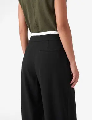 Koton High Rise Pleated Barrel Trousers