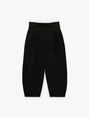 Koton High Rise Pleated Barrel Trousers