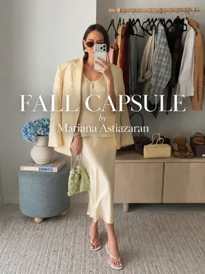 Editorialist Fall Capsule Mariana Astiazaran