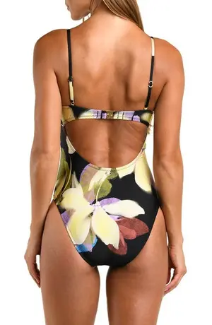 SUNSHINE 79 Afterglow Chain Strap Moderate Coverage One-piece Swimsuit