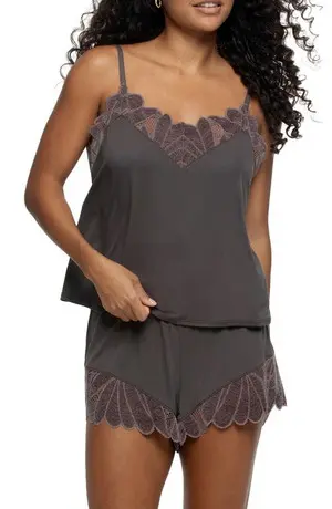 Felina Sienna Cami Short Pajamas Shale