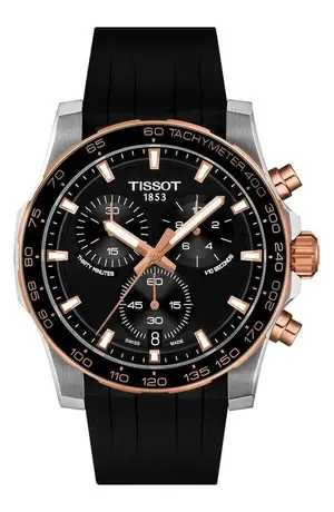 TISSOT Supersport Chrono Chronograph Watch - Black