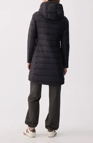 LOLE Clara Water Repellent 650 Fill Power Down Puffer Jacket - Black
