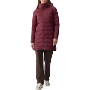 LOLE Clara Water Repellent 650 Fill Power Down Puffer Jacket - Deep Wine