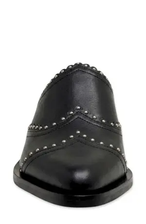 SHU SHOP Tucson Faux Leather Mule - Black