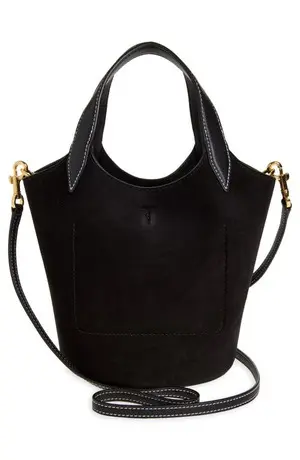 Veronica Beard Anchor Leather & Suede Handbag