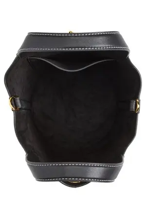 Veronica Beard Anchor Leather & Suede Top-handle Bag
