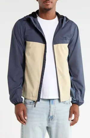 BILLABONG Timberwood Windbreaker Jacket - Blue Graphite