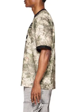 L/AB C/O OFF-WHITE Camo Soccer Jersey
