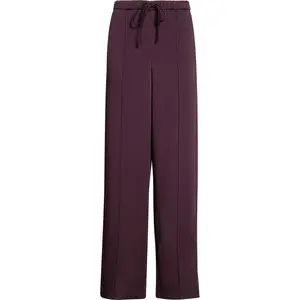 Vince Pintuck Drawstring Pants - Blackberry