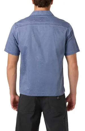 O'Neill Og Sails Jacquard Cotton Twill Camp Shirt