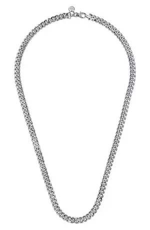 GABRIEL & CO. Curb Link Chain Necklace