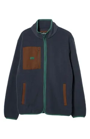BILLABONG Alpine Fleece Jacket - Blue Graphite