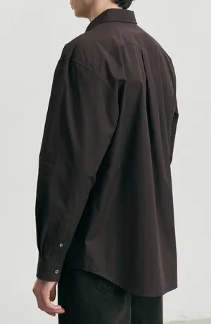 DUNST Oversize Cotton Button-up Shirt