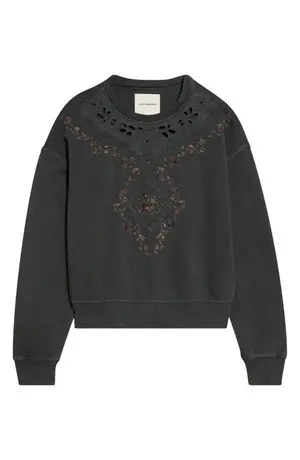 Lucky Brand Embroidered Sweatshirt