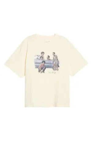 HONOR THE GIFT The Lot Cotton Graphic T-shirt - Bone