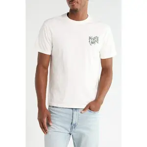 MUSEUM OF PEACE & QUIET Warped Short Sleeve Crewneck T-shirt - White