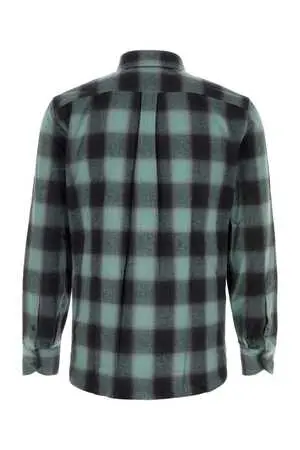 TOM FORD Embroidered Flannel Shirt - Multicolor