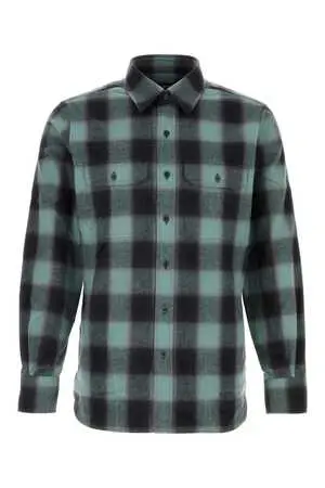 TOM FORD Embroidered Flannel Shirt - Multicolor