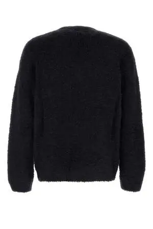 Dolce & Gabbana Stretch Alpaca Blend Sweater - Black