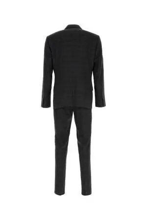 Dolce & Gabbana Embroidered Stretch Wool Blend Suit