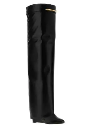 Givenchy Leather Shark Pinch Boots