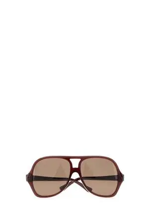 Chloé Burgundy Acetate Salome Sunglasses