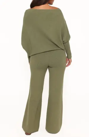 PETAL & PUP Gennie Two-piece Knitted Pant Set