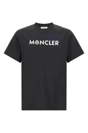 Moncler Front Logo Print T-shirt