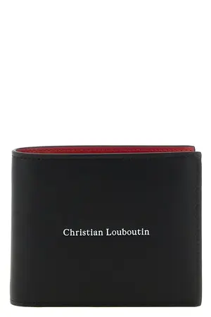 CHRISTIAN LOUBOUTIN Canopy' Bi-fold Wallet - Black