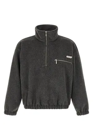 SONG FOR THE MUTE Half-zip Sweater