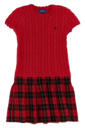 Polo Ralph Lauren Braided Knit Dress