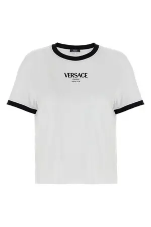 Versace Logo T-shirt - White/black