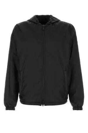 Burberry Printed Nylon Reversible Jacket - Multicolor