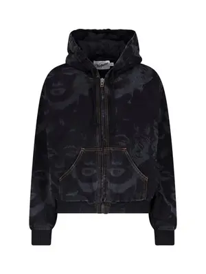 Vaquera Denim Jacket "marilyn Workwear - Black