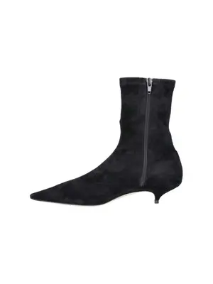 THE ROW Ankle Boots "liisa - Black